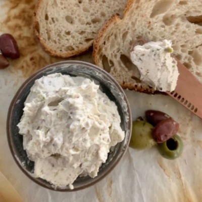 Olive Cream Cheese Spread - The Pantry Mama