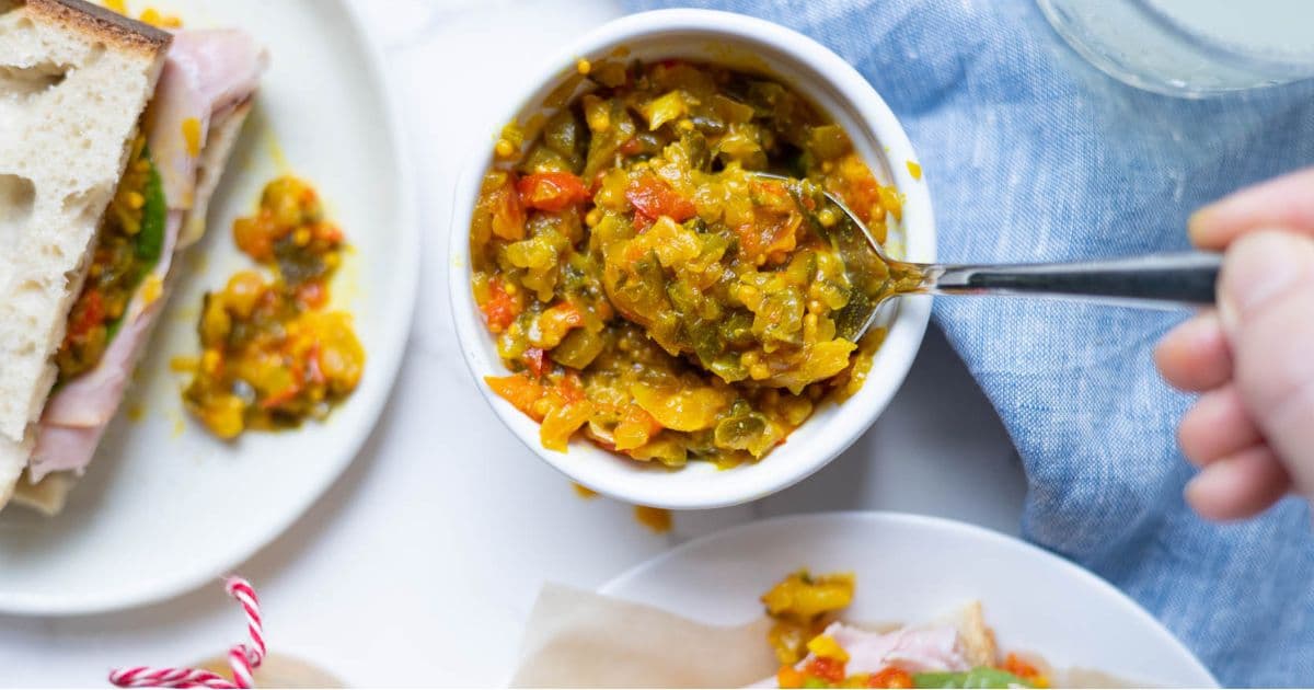 Mustard Relish - The Pantry Mama